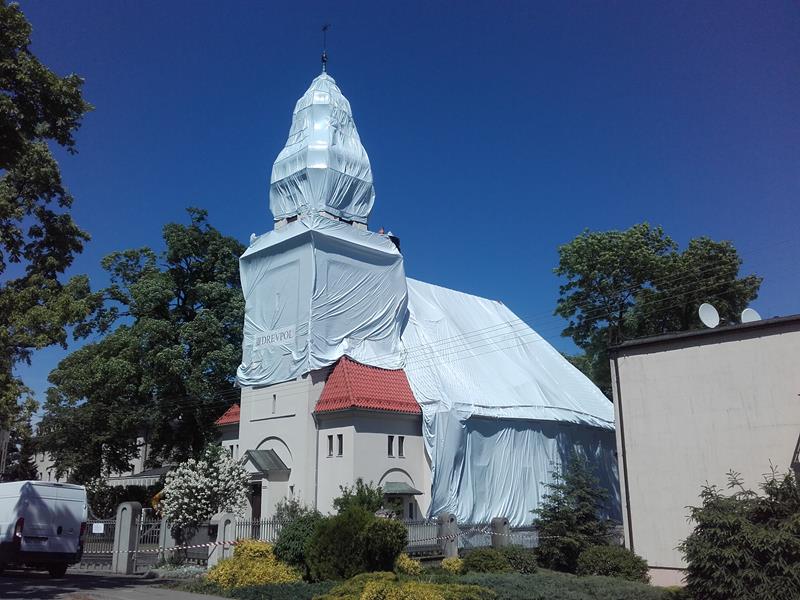 Fumigacja kościoła w Ostrowsko – czerwiec 2017r. | DREVPOL.EU